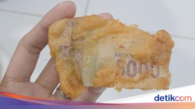 Viral di Luar Nurul, Pria Ini Temukan Uang Rp 5 Ribu Tercelup Adonan ... Viral di Luar Nurul, Pria Ini Temukan Uang Rp 5 Ribu Tercelup Adonan ...