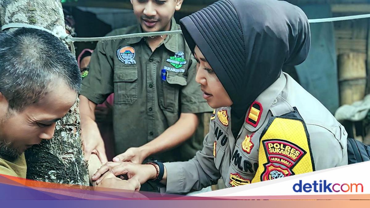 Alasan Menyentuh Bu Kapolsek Lengkong Bebaskan Kakak Adik dari Kandang Kayu
