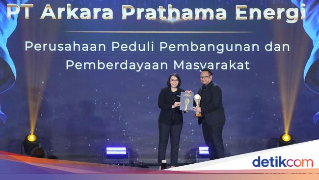 Potret Arkara Prathama Energi Raih detikcom Awards 2024