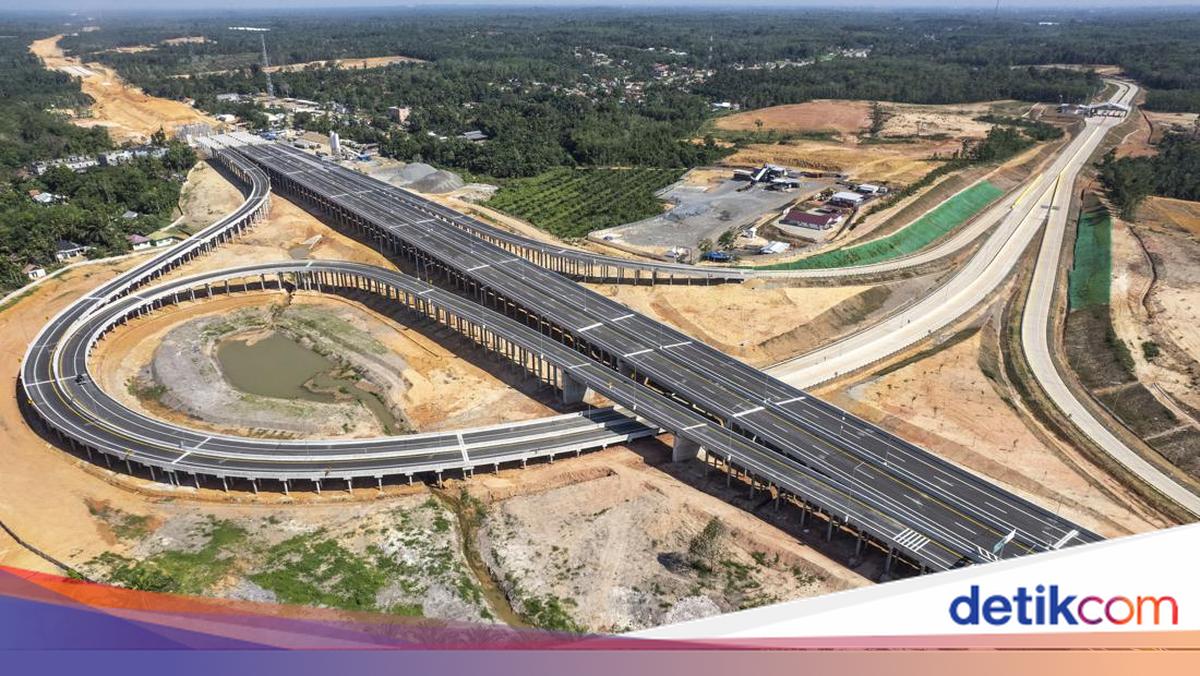 Potret Jalan Tol Trans Sumatera Ruas Baleno Resmi Beroperasi