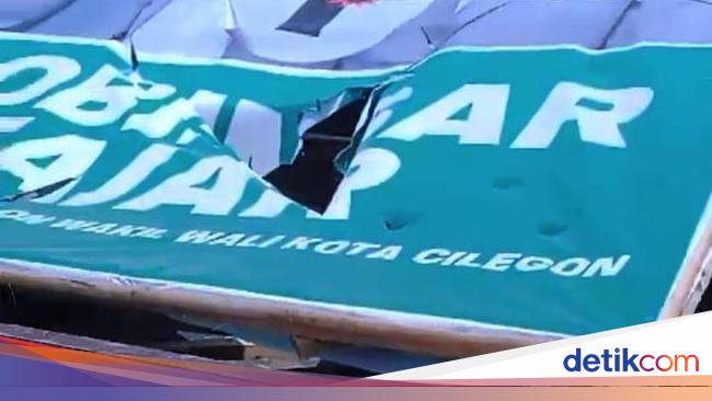 Respons Tim Helldy-Alawi soal Perusak Baliho Cawalkot Cilegon Ngaku Disuruh