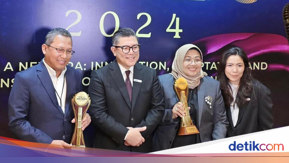 Pegadaian Borong Penghargaan detikcom Awards 2024