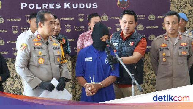 Ini Tampang Ayah Pembunuh Anak Kandung Pakai Linggis di Kudus