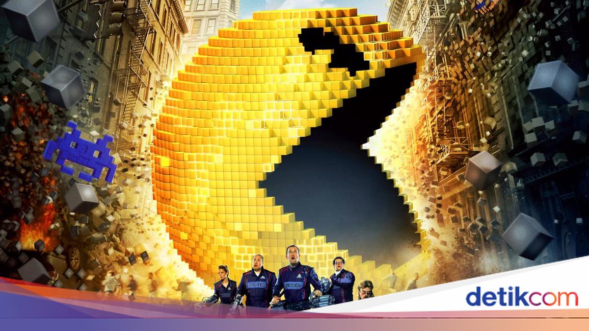 Sinopsis Film Pixels, Serangan Alien dalam Bentuk Game Arcade