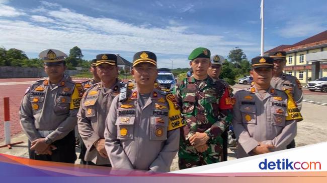 Polres Rohul Show Off Force Ciptakan Situasi Kondusif saat Pelantikan ...