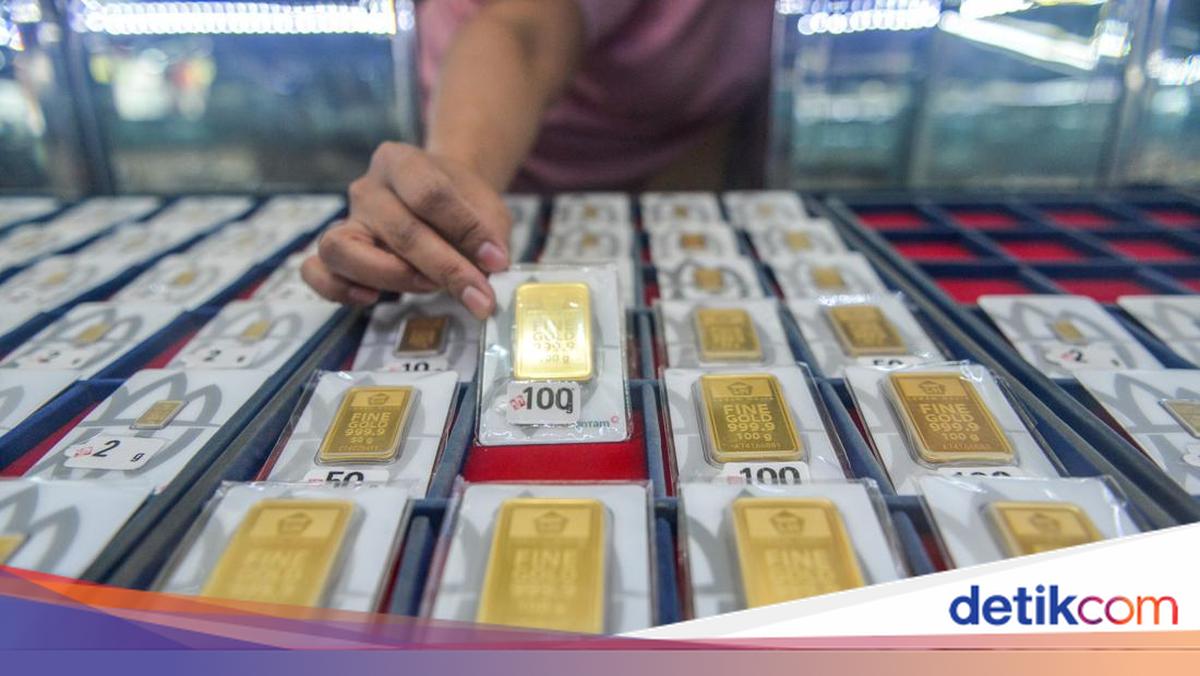 Harga Emas Antam Tembus Rp 2,3 Juta!