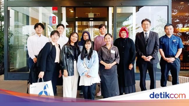Kunjungi Mahasiswa Magang, Perusahaan Jepang Ketagihan Peserta Didik Untag