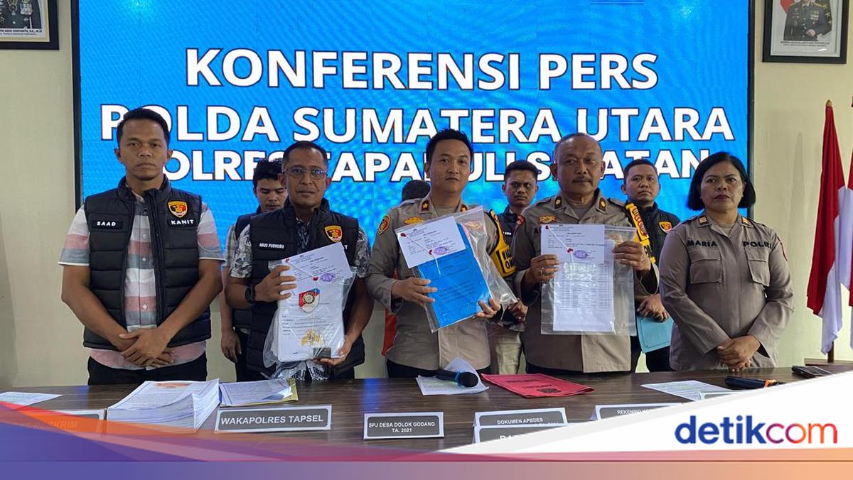 Buron 2 Tahun Korupsi Dana Desa Rp 595 Juta, Eks Kades di Tapsel Ditangkap