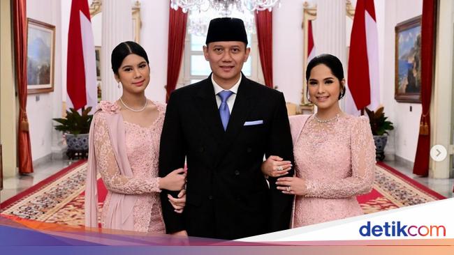 7 Foto Aira, Putri AHY Cantik dan Tingginya Curi Atensi di Pelantikan Menteri