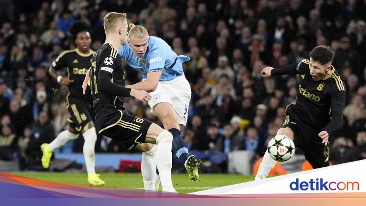 Hasil Liga Champions: Man City dan Barcelona Pesta Gol
