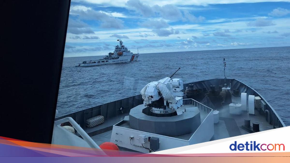 Bakamla Kembali Usir Kapal China Coast Guard di Laut Natuna Utara