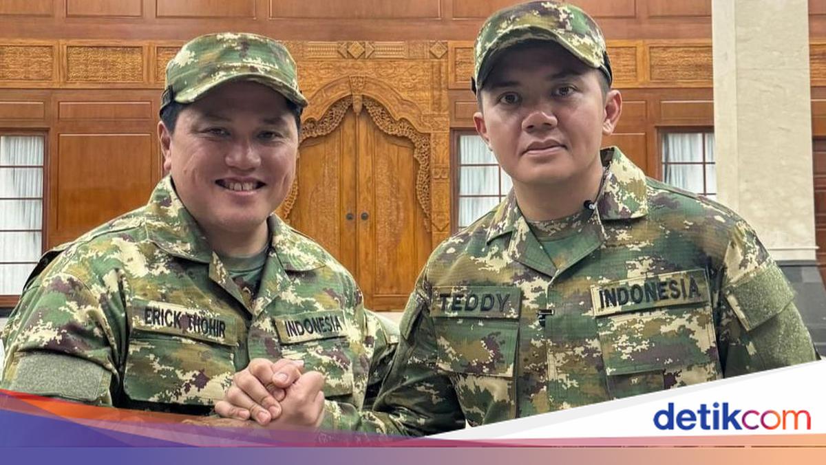 Foto Bareng Mayor Teddy, Erick Thohir: Kalau Udah Salaman Begini, Apa ...