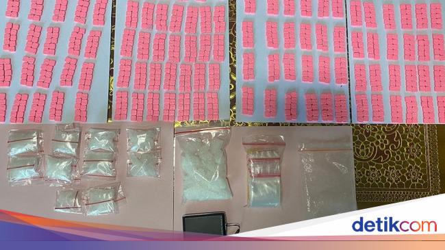 2 Pengedar Narkoba di Lampung Ditangkap, Ekstasi dan Sabu Jadi Bukti