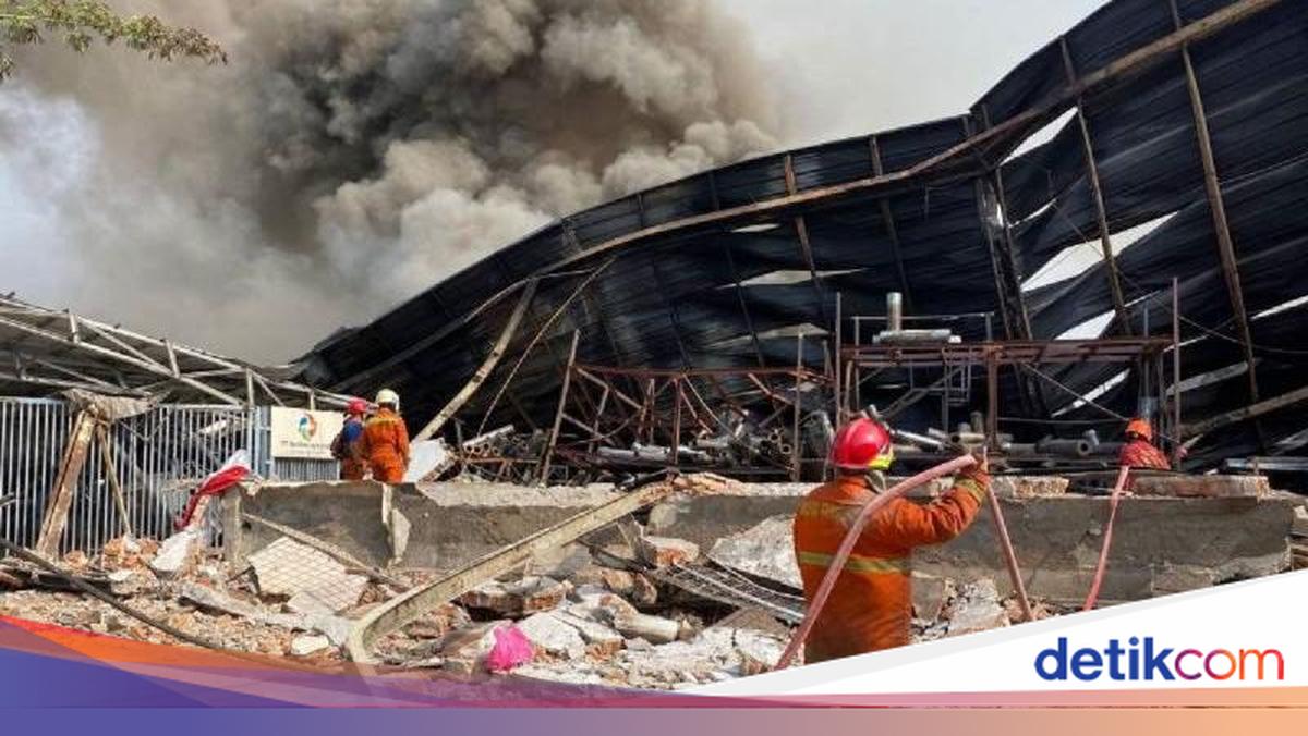 Kebakaran Pabrik di Tangerang Dipicu Percikan Api Kena Kimia dan Plastik