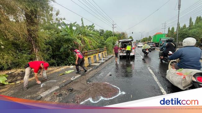 Pemotor Asal Jombang Tewas Terlindas Truk di Jalur Arteri Mojokerto