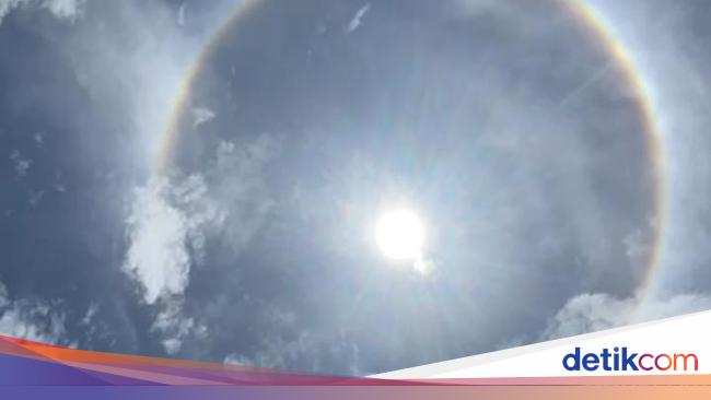 Fenomena Matahari Dikelilingi Cincin Saat Penahbisan Uskup Pertama ...