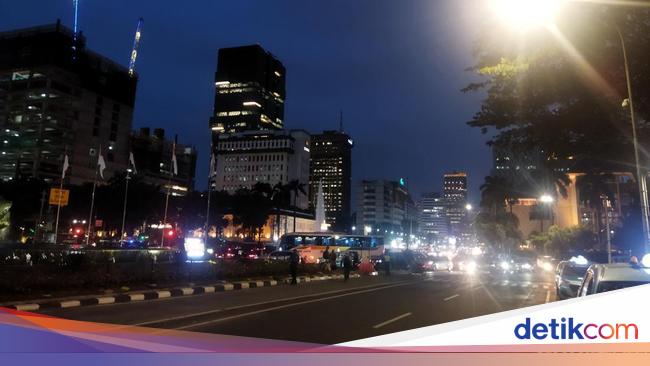 Aksi Reuni 411 Selesai, Lalin Jalan Medan Merdeka Barat Kembali Normal