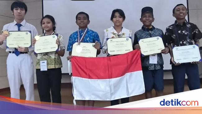 Siswa SD-SMP RI Juara Lomba Coding Internasional di Korea, Kuasai Matematika Level SMA