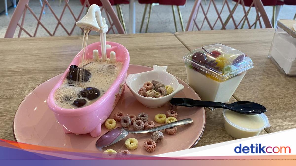 Bali Nggak Bisa Diam, Ada Dessert Unik Puding Dalam Bak Mandi