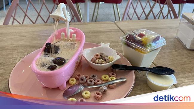 Bali Nggak Bisa Diam, Ada Dessert Unik Puding Dalam Bak Mandi