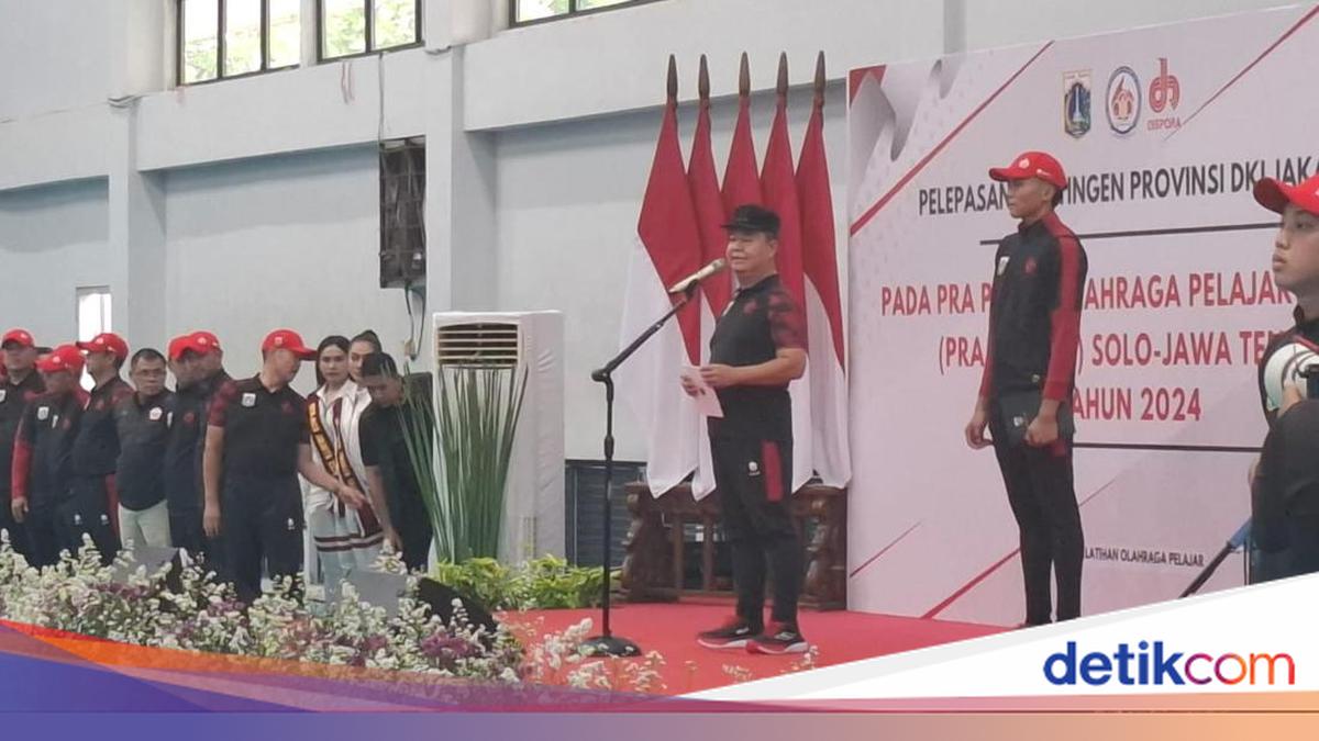 Pj Gubernur Lepas Kontingen Pra-Popnas 2024, Targetkan Jakarta Juara Umum