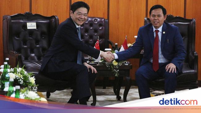 Momen PM Singapura Temui Ketua DPD RI Momen PM Singapura Temui Ketua DPD RI