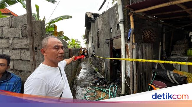 Terdengar Dua Kali Ledakan, Rumah di Karangasem Hangus Terbakar