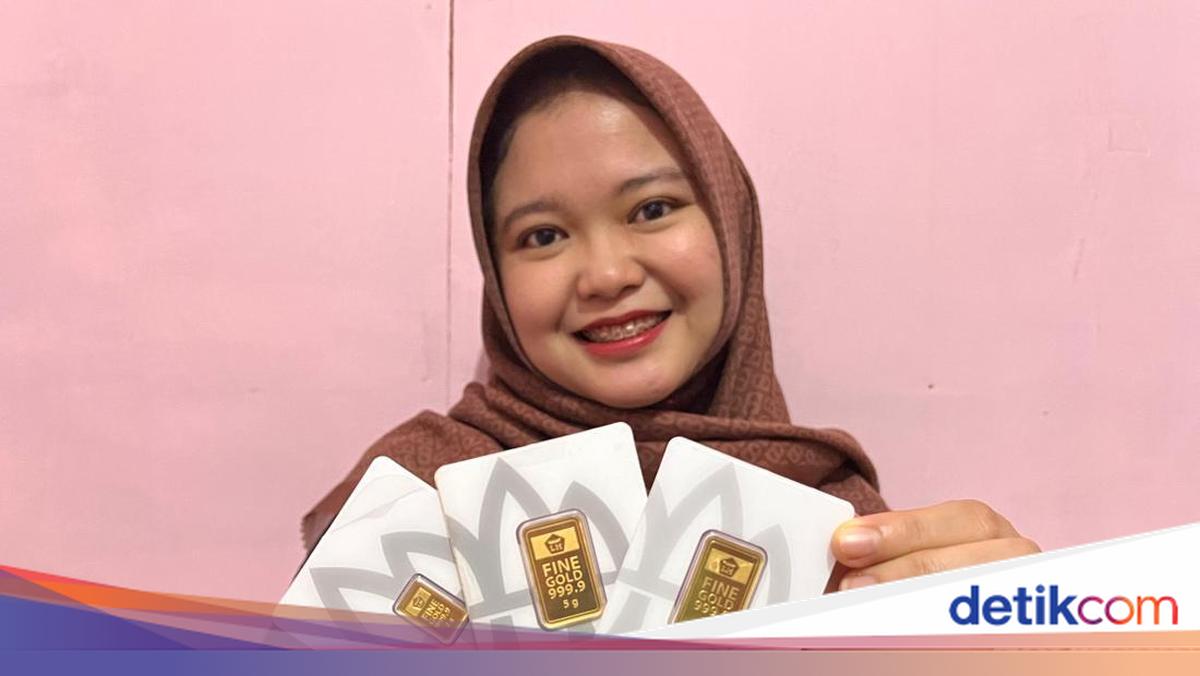 Harga Emas Antam di Medan Hampir Tembus Rp 2,4 Juta Hari Ini