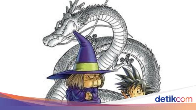 Ini Ilustrasi Langka Peramal Baba dan Son Goku dari 20 Tahun yang Lalu