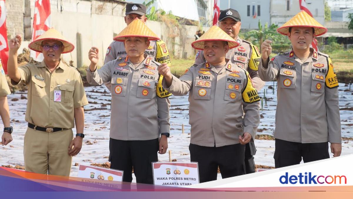 Polsek Kelapa Gading Luncurkan Gerakan Pangan Merah Putih