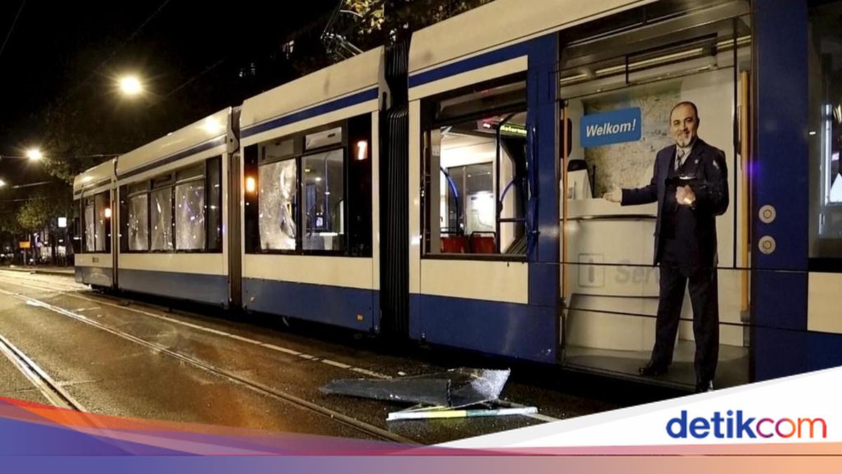 Trem di Belanda Rusak Buntut Kericuhan Aksi Pro-Palestina