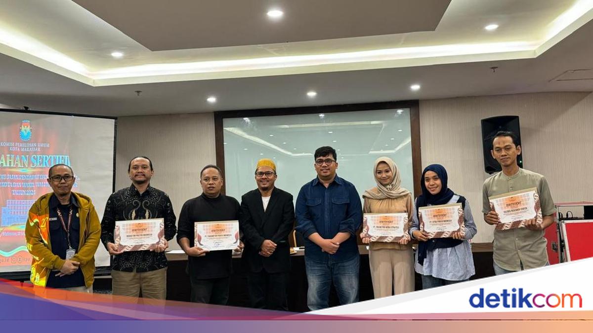 KPU Umumkan 5 Lembaga Survei Terdaftar untuk Pilwalkot Makassar 2024