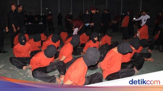 48 Napi Berbahaya dari Jatim Dipindah ke Lapas Nusakambangan