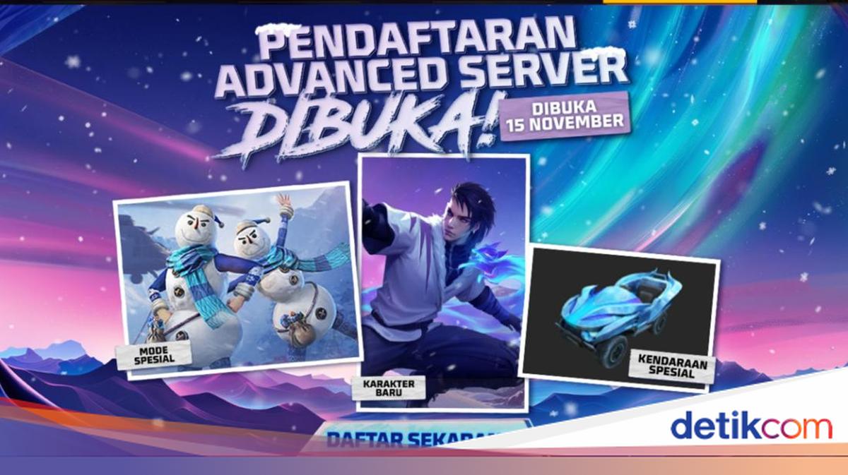 FF Advance Server November 2024 Dibuka, Daftar dan Raih Diamond Gratis