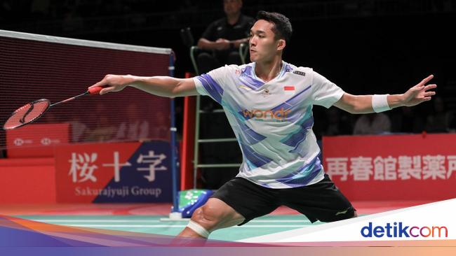China Masters 2024: Jonatan Christie Maju ke 16 Besar