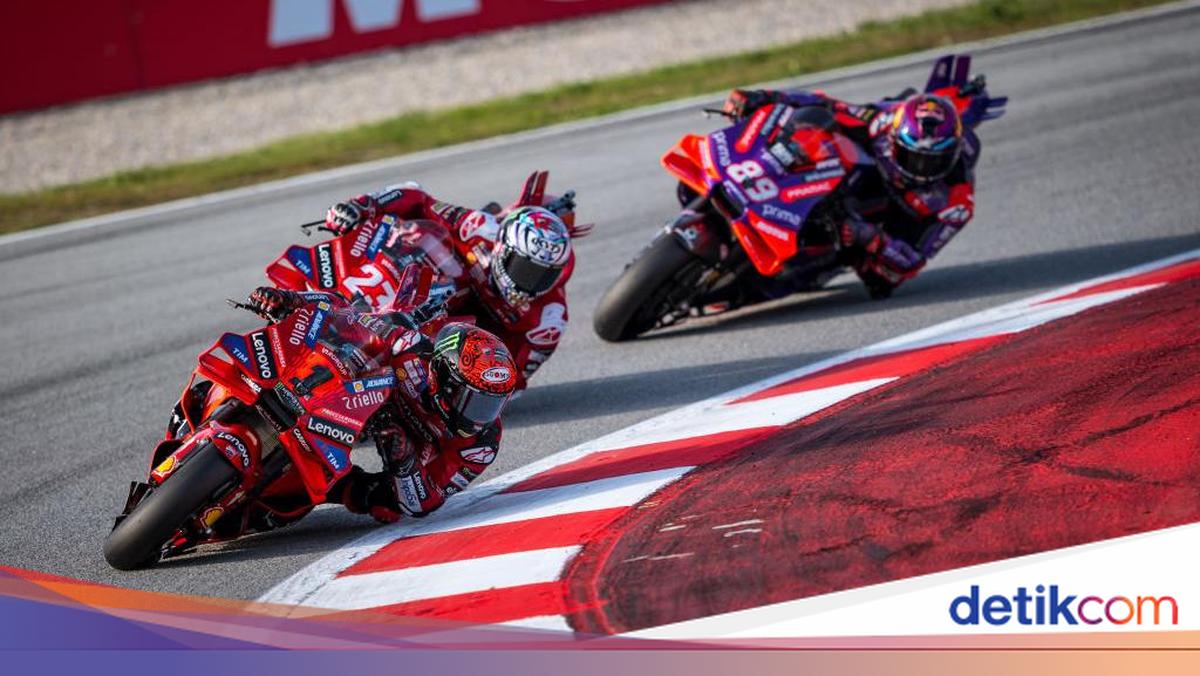 Klasemen MotoGP 2024: Martin dan Bagnaia Selisih 19 Poin