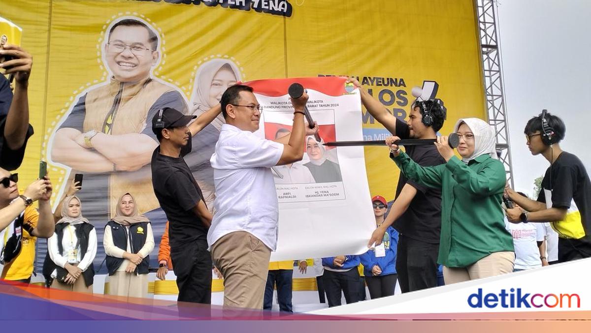 Arfi-Yena Targetkan Raih 600 Ribu Suara di Pilwalkot Bandung