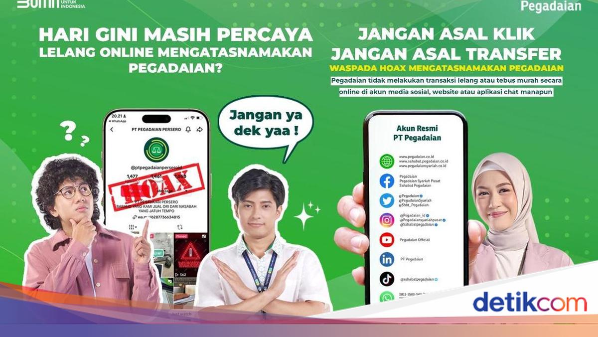 Masyarakat Diminta Waspada Terkait Penipuan Mengatasnamakan PT Pegadaian