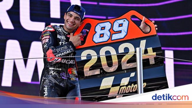 Kata Martin soal Nomor Motor '1' usai Juara MotoGP 2024