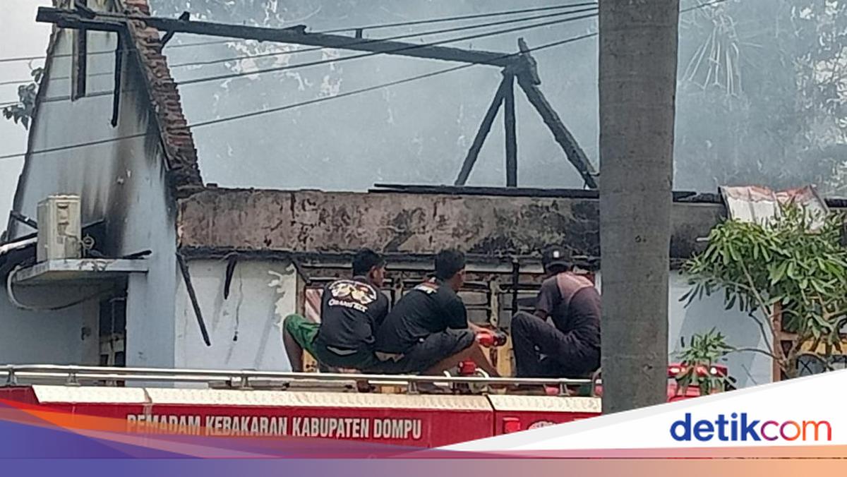 Kantor Camat Woja Dompu Terbakar, Pelayanan Masyarakat Dipindahkan