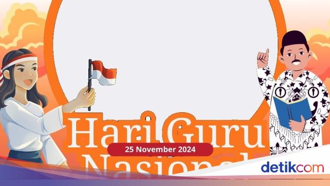 32 Link Twibbon Hari Guru Nasional 25 November 2024, Yuk Bagikan!