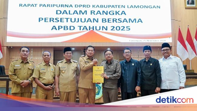 Raperda APBD 2025 Lamongan Disetujui, Ada 6 Program Prioritas