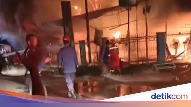 Kebakaran di Kompleks Minasa Upa Makassar, 1 Rumah Hangus