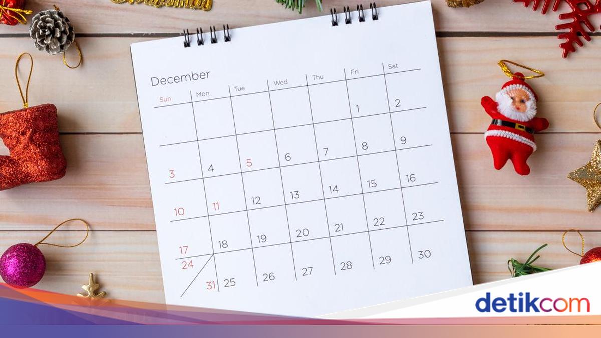 Kalender Bulan Desember 2024 Lengkap dengan Tanggal Merah dan Hari Besar