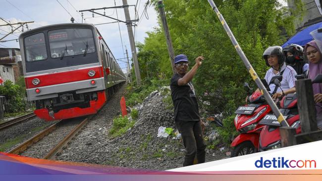 KAI Tutup 309 Titik Perlintasan Sebidang di 2024