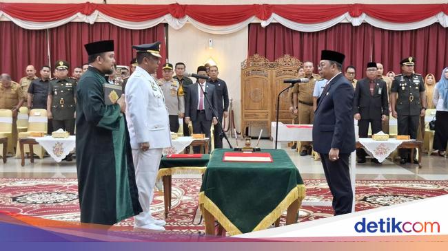 Roni Rakhmat Dilantik Gantikan Risnandar usai Terjaring OTT KPK