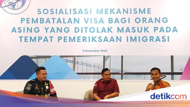 Imigrasi Medan Sosialisasi Mekanisme Pembatalan Visa Orang Asing