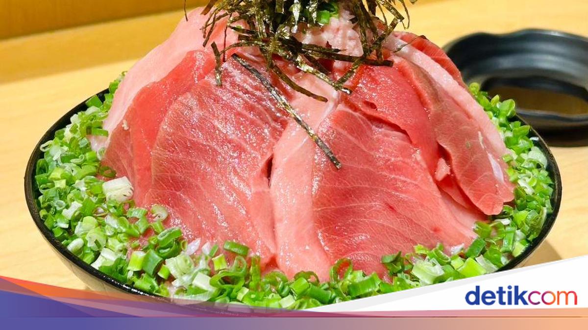 Jumbo! Resto Ini Punya Menu Rice Bowl Topping 1 Kg Bluefin Tuna