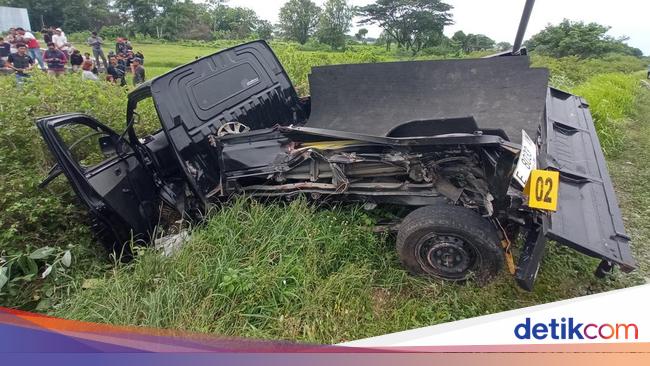 Korban Tewas Kereta Vs Pikap di Cirebon Jadi 2 Orang, Ini Identitasnya