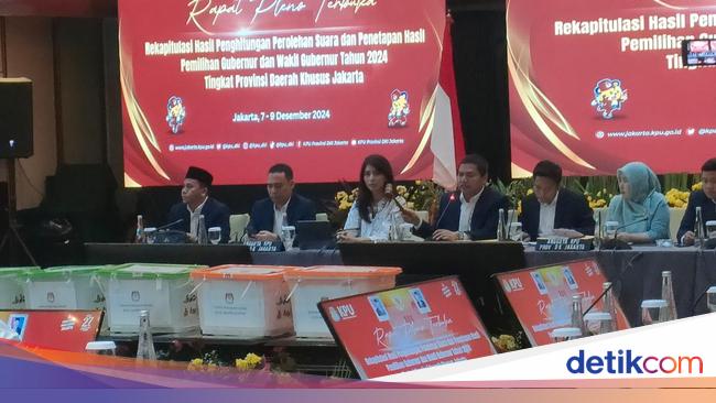 KPU Jakarta Nyatakan Hasil Rekap Sah Meski Tak Diteken Saksi RK dan Dharma